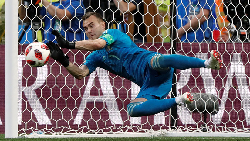 Ígor Akinféyev, el mejor jugador de la histórica victoria de Rusia ...