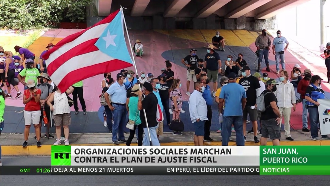 Organizaciones sociales marchan contra el plan de ajuste fiscal en ...