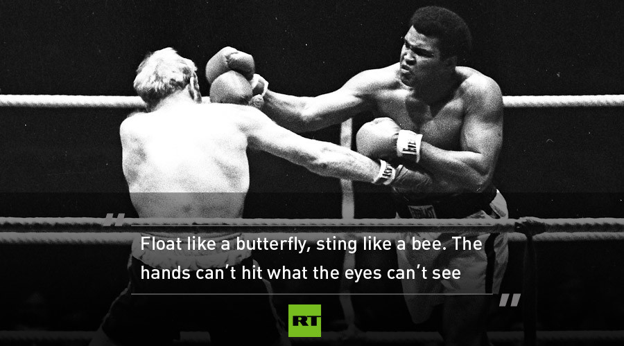 ‘Just the greatest boxer’: 11 memorable quotes from boxing legend Ali ...