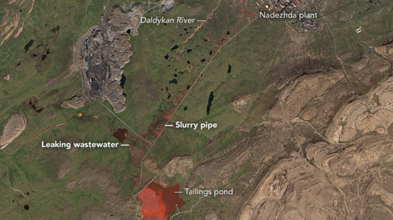 Russian Arctic river turning blood-red ‘not a one-time thing’, NASA ...