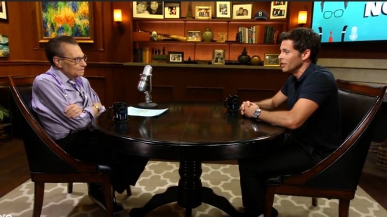 James Marsden on ‘Westworld,’ acting, & Chris Pine RT — Larry King Now