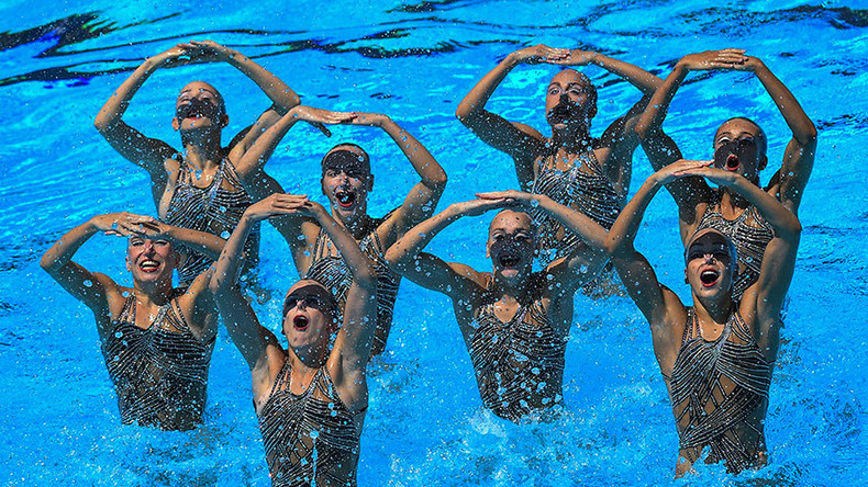 Russia claims world gold in women's synchronized swimming (PHOTOS) — RT ...