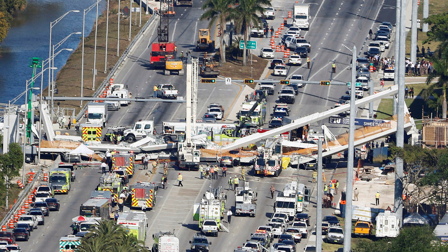 Florida bridge collapse: Engineer reported cracks 2 days before fatal ...