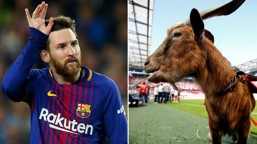 Messi poses with goats for bizarre pre-World Cup photoshoot - RT