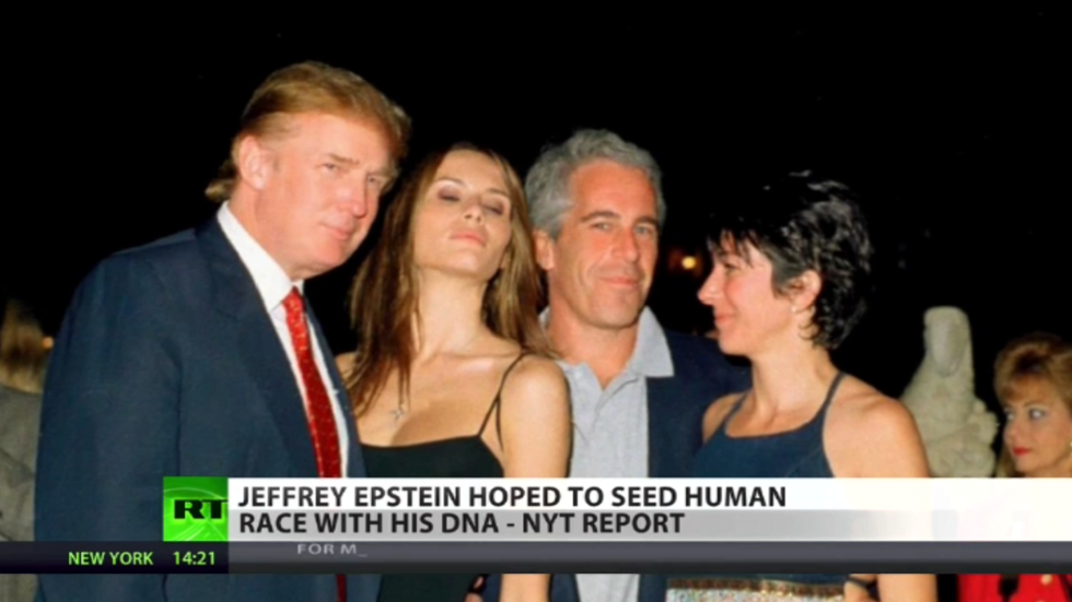 Epstein’s phallic dream? Planting his DNA — RT In Question