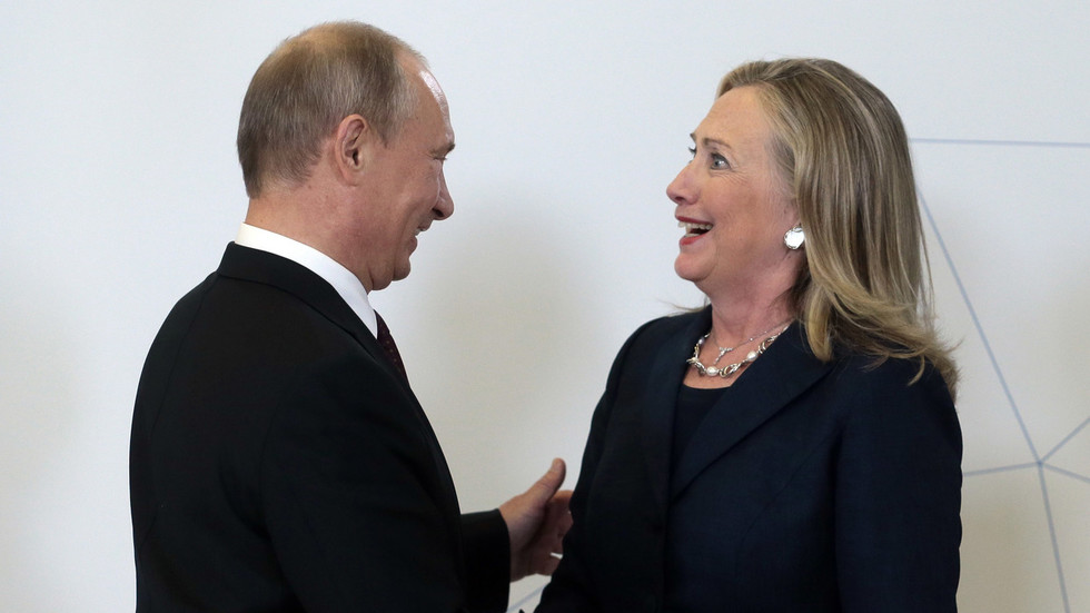 QAnon for Democrats? Hillary Clinton & Nancy Pelosi suggest Putin ...