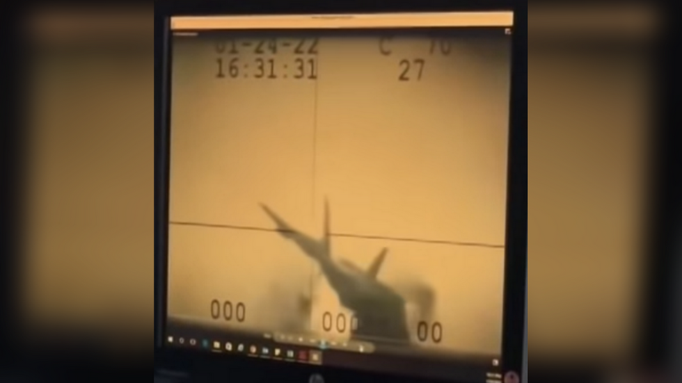 WATCH US F-35 fighter jet’s fiery crash on carrier in new leaked VIDEO ...