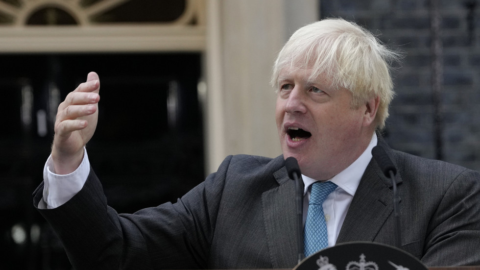 Scandal-plagued Boris Johnson hits out at Russia — RT Russia & Former ...