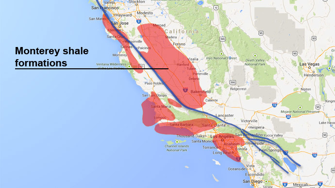 US energy agency cuts Monterey shale oil estimate by 96% — RT Business News
