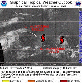 Hawaii prepares for first direct hit from hurricane in 22 years as ...