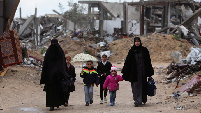 1 year after Gaza War, Palestinians still live amid ruins, thousands ...