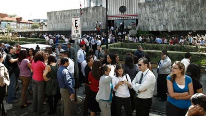 Two people dead after 7.6 magnitude quake off Costa Rica coast — RT ...