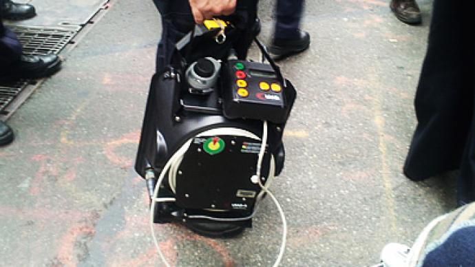 NYPD blast LRAD sound cannons at OWS — RT World News