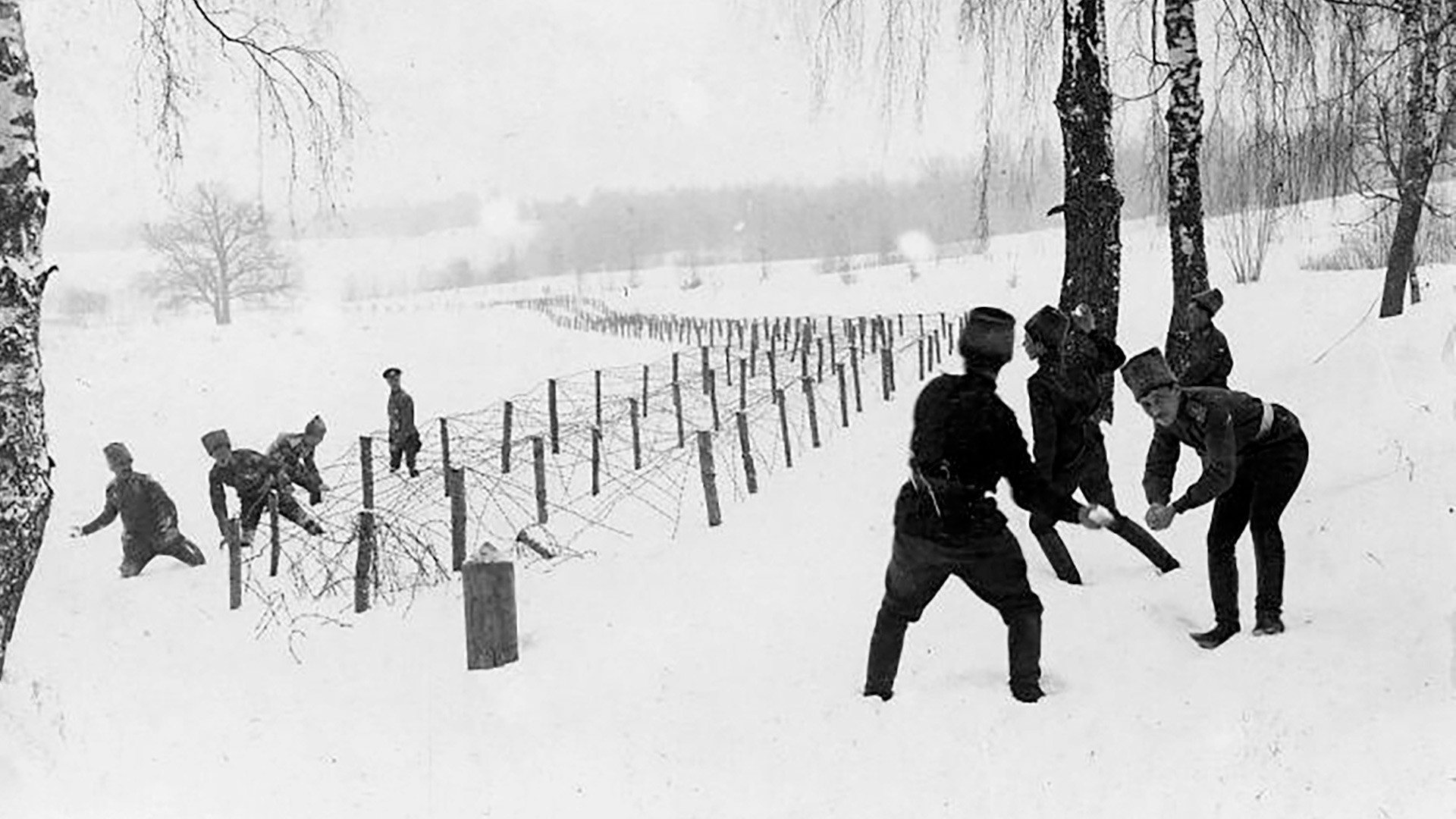 How did Russian soldiers live on the front lines of WWI? - Russia Beyond