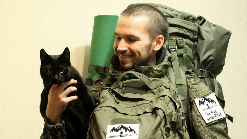 ‘They call me a psycho’: Why is a man walking across Russia with his ...