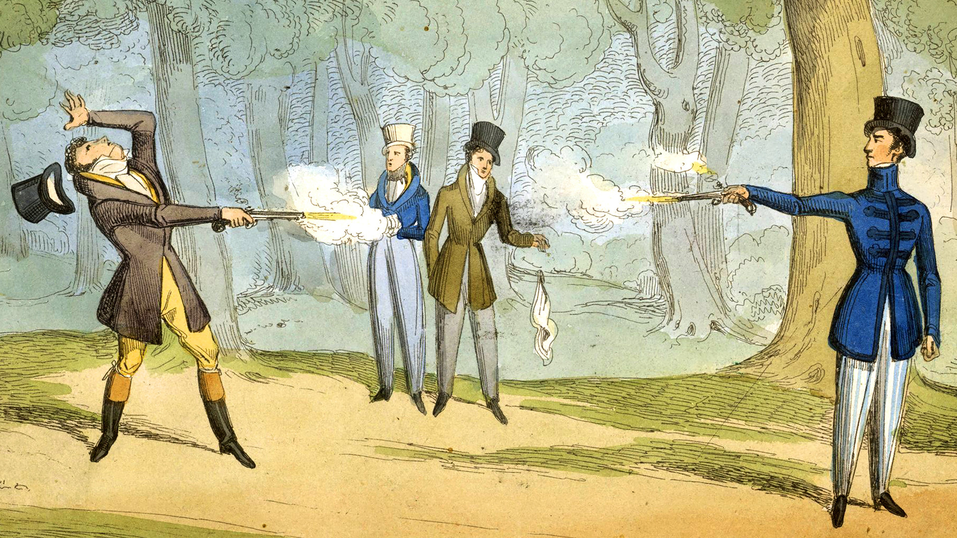 Getting no Satisfaction How Noblemen Used To Duel In The Russian