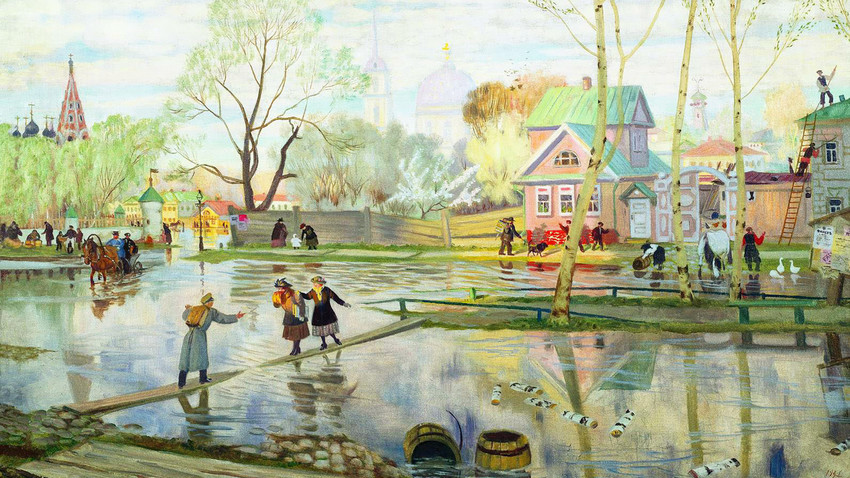 Spring is in the air: 10 paintings and quotes from Russians about the ...