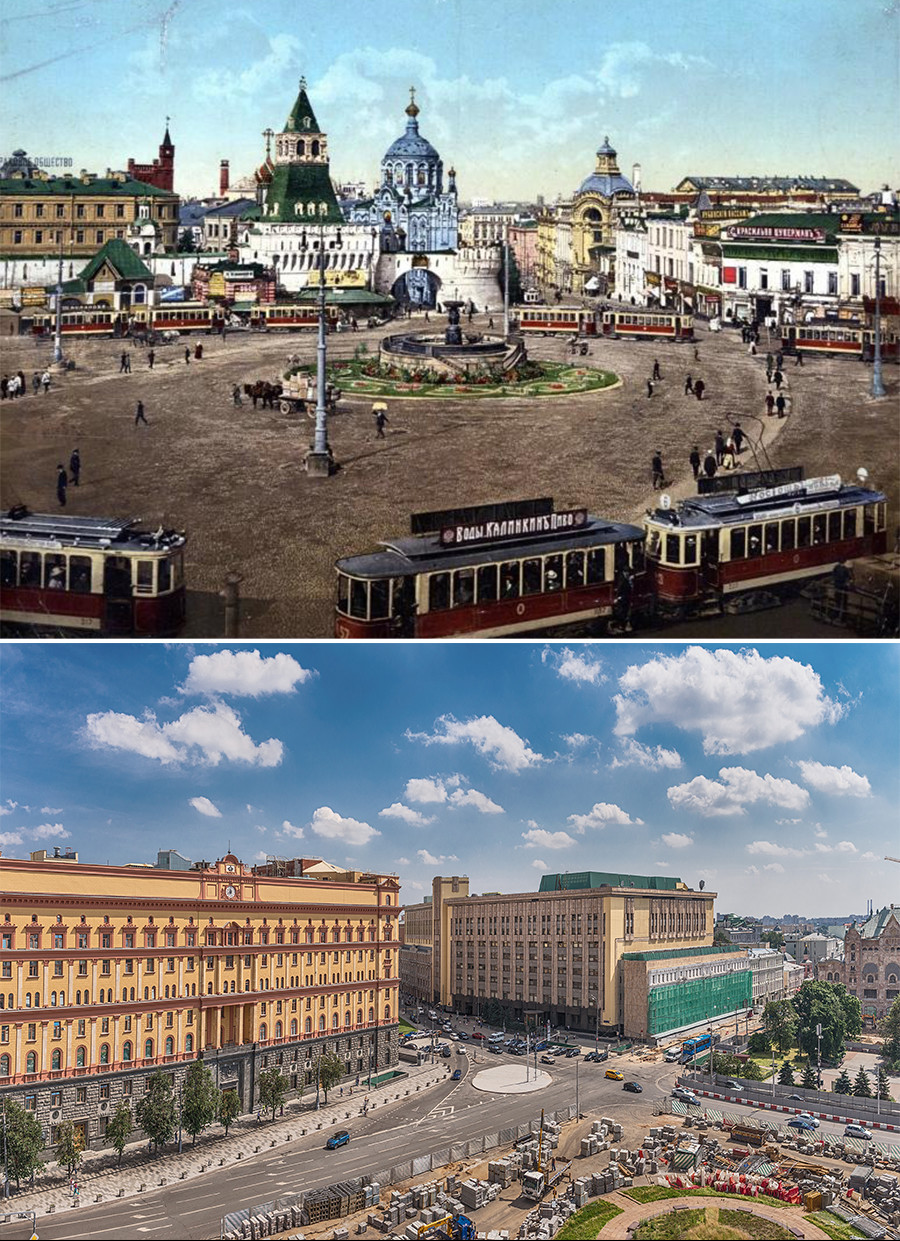 Before and after: How Moscow looked in the 19th century and today ...