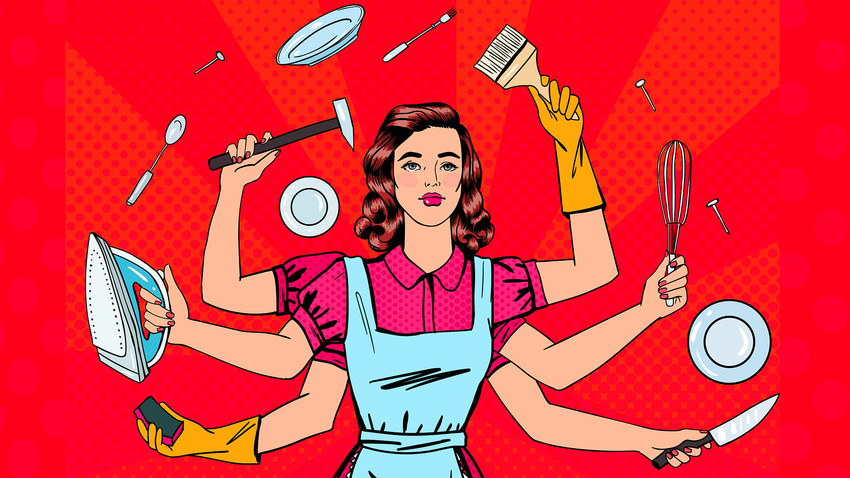 These people turned their back on household chores. Can you guess why ...