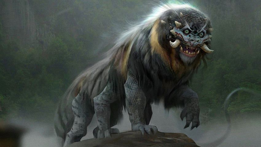 The artist behind 'Fantastic Beasts' is Russian Max Kostenko. And we ...