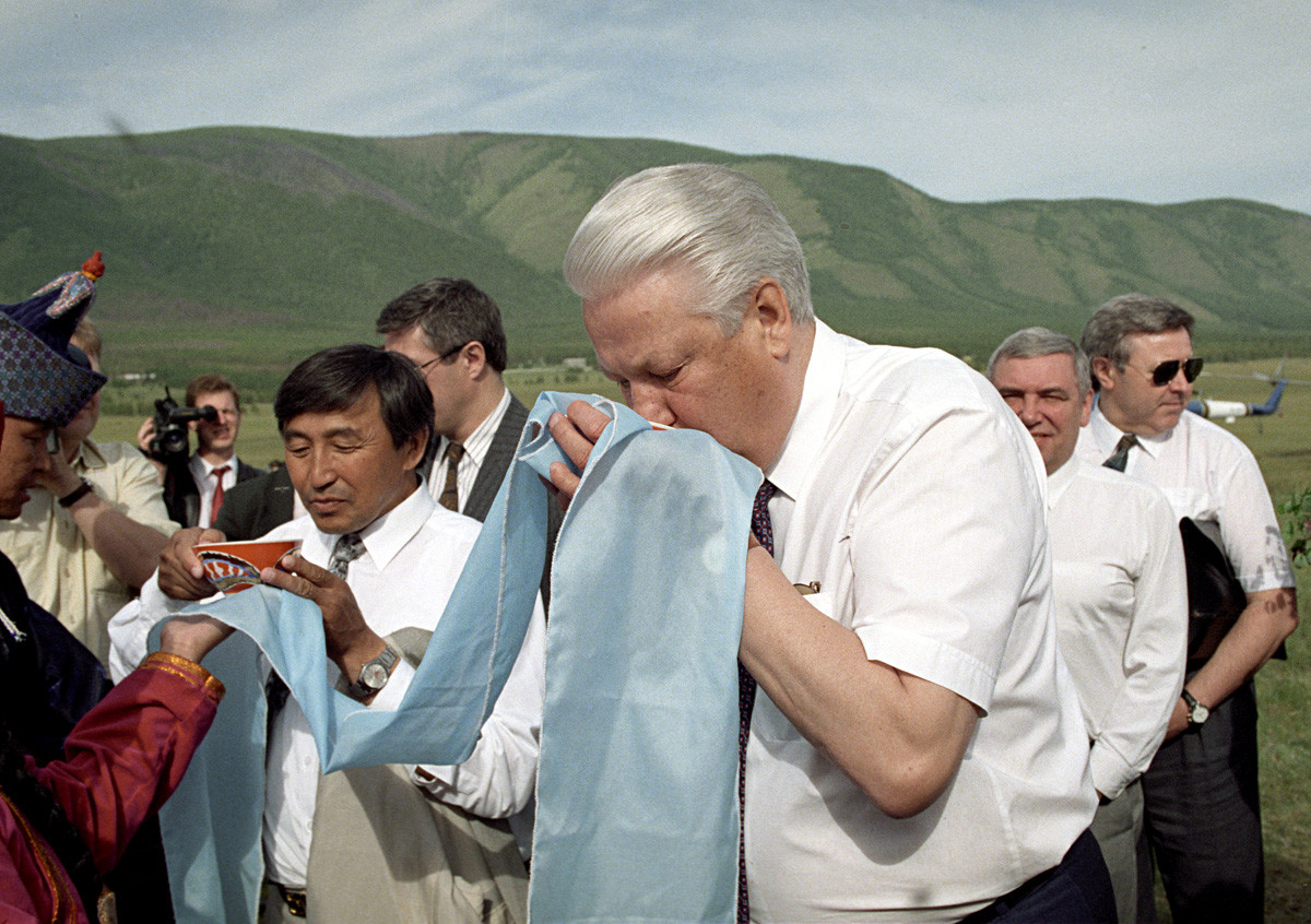 Boris Eltsine: vingt-cinq photos rares du premier président de la ...