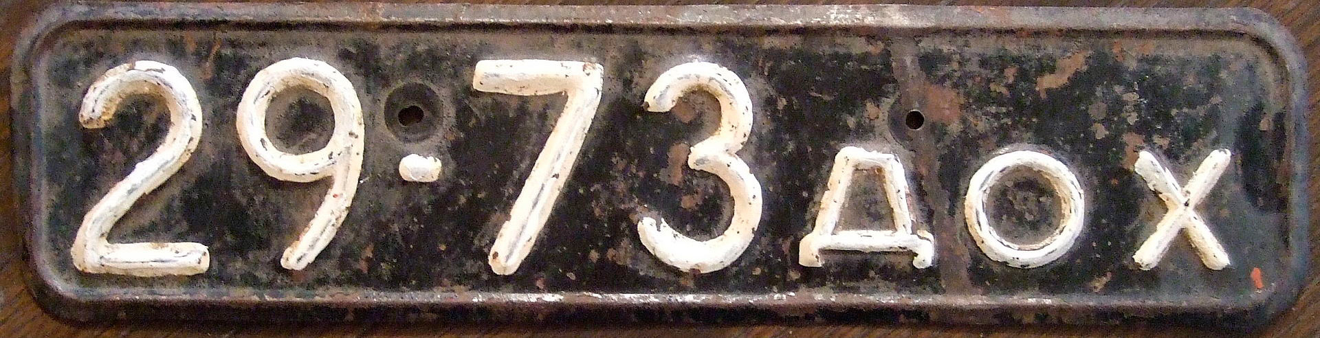 Warum können bei russischen Autonummern nur 12 Buchstaben verwendet ...