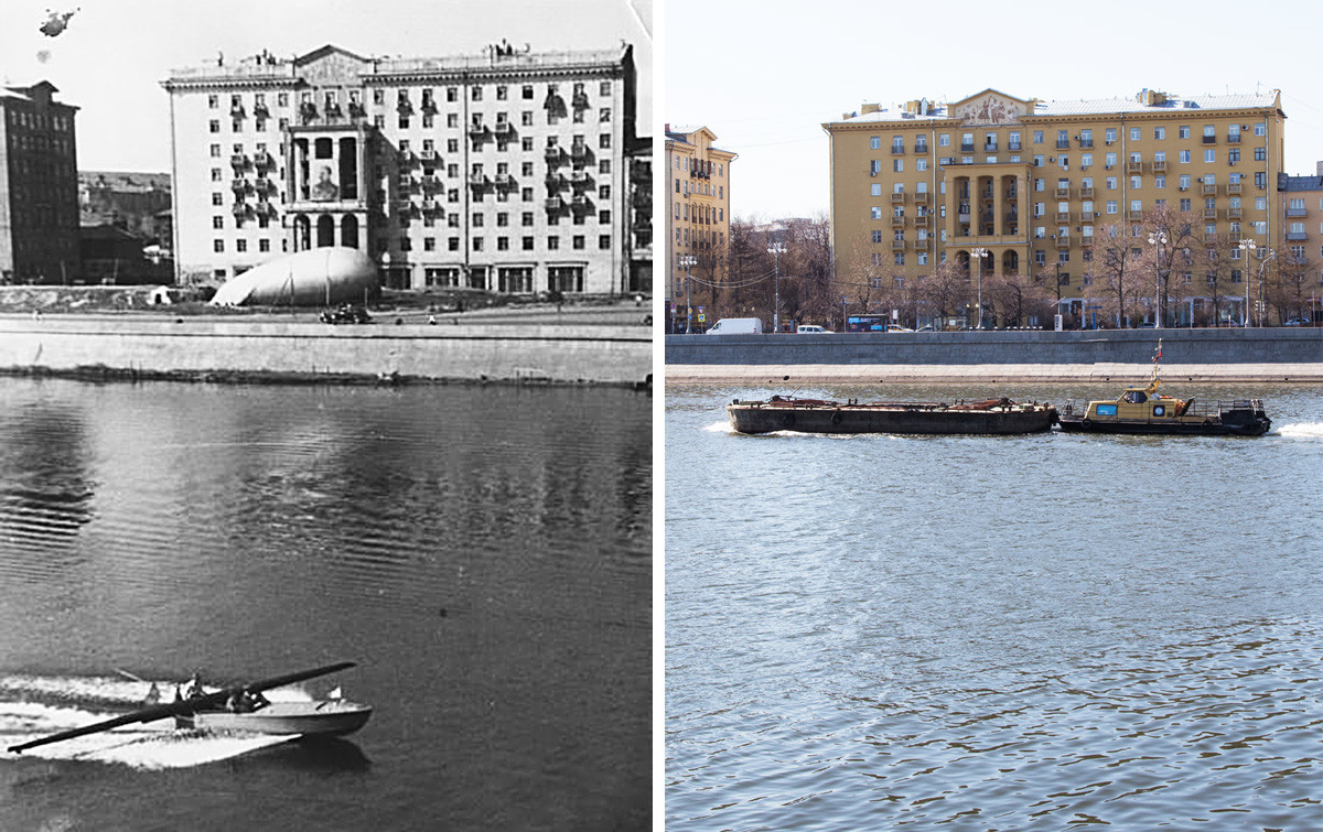 Before and after: Moscow streets during WWII and now - Russia Beyond