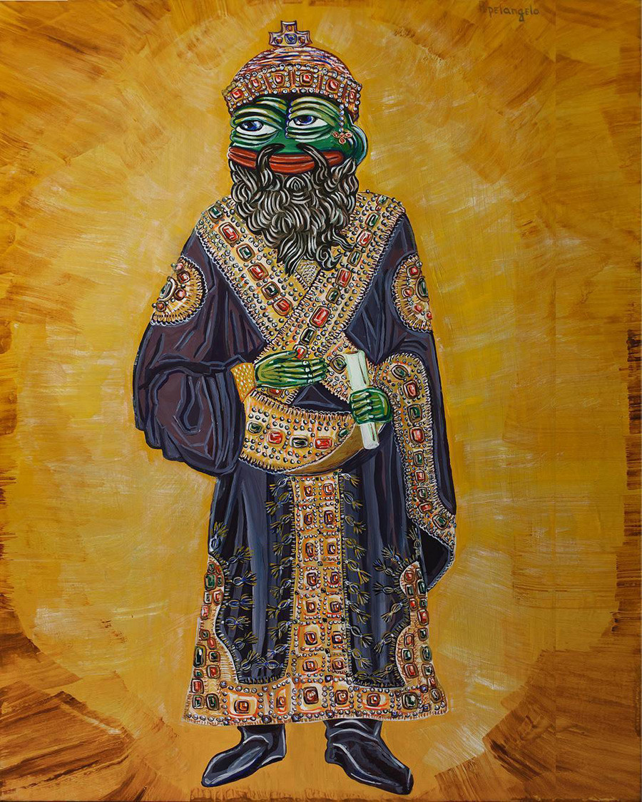 Pepelangelo: an artist from St. Petersburg is turning the Pepe the Frog ...