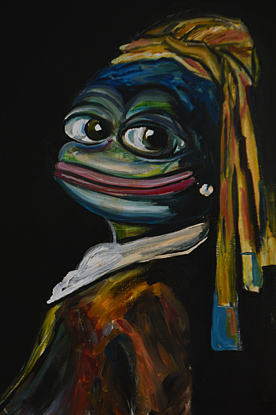 Pepelangelo: an artist from St. Petersburg is turning the Pepe the Frog ...