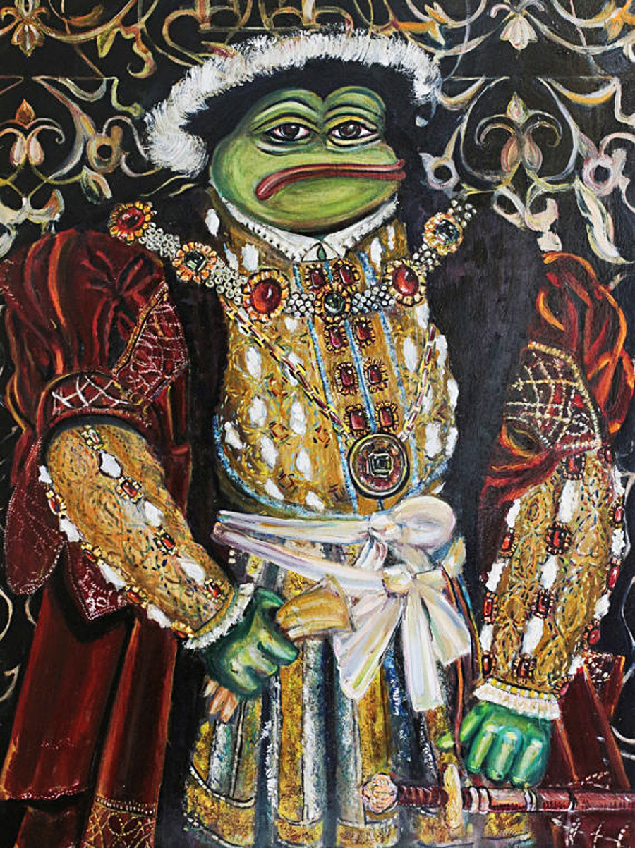 Pepelangelo: an artist from St. Petersburg is turning the Pepe the Frog ...