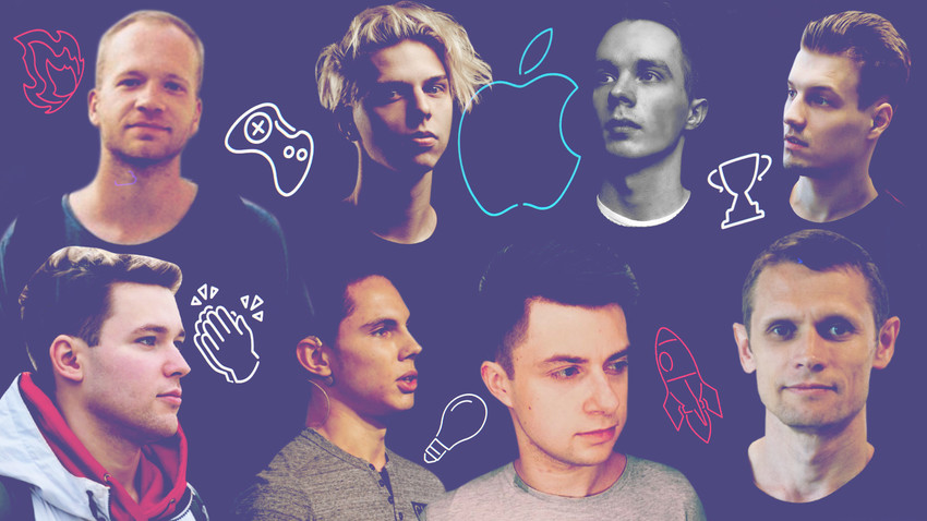 8 computer geniuses from Russia who won a trip to the Apple WWDC ...