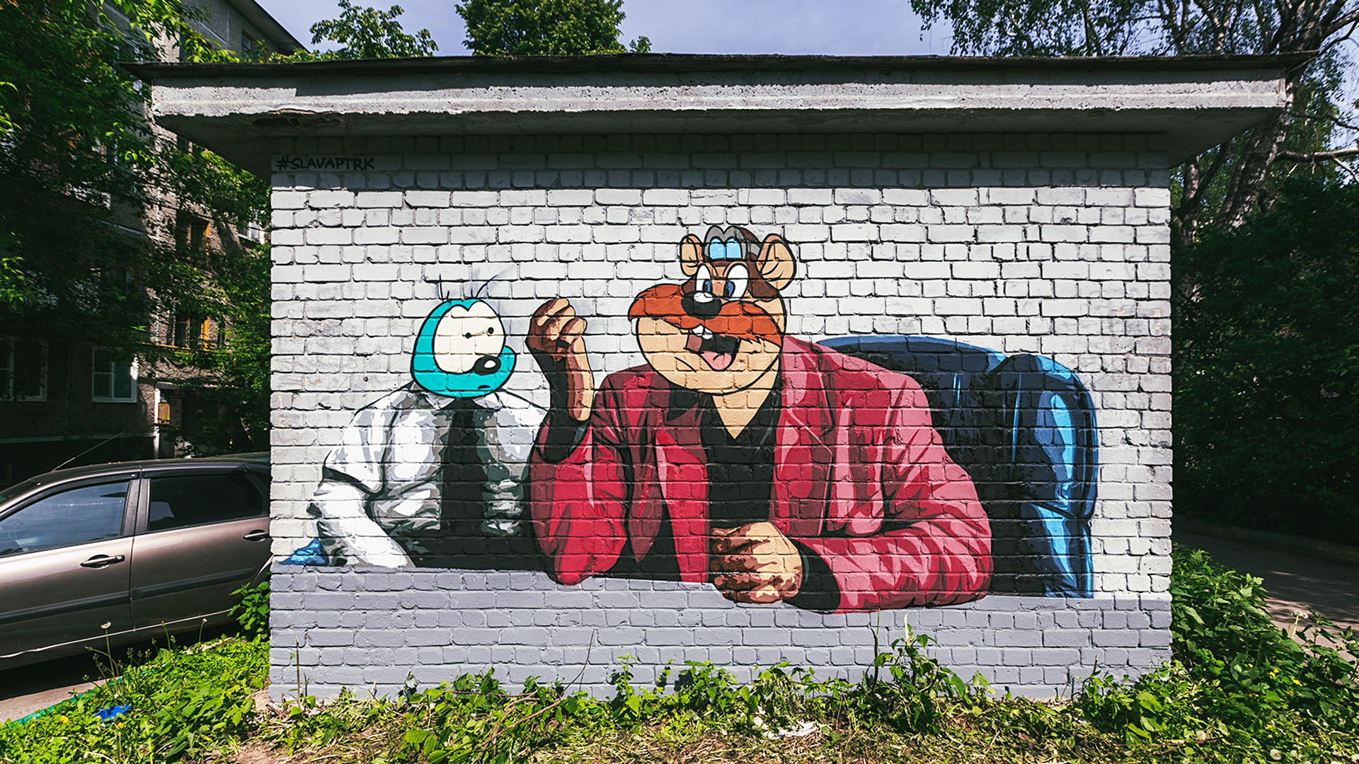 10 artworks by Russia's most famous street artist - Russia Beyond