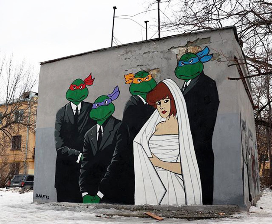 10 artworks by Russia's most famous street artist - Russia Beyond