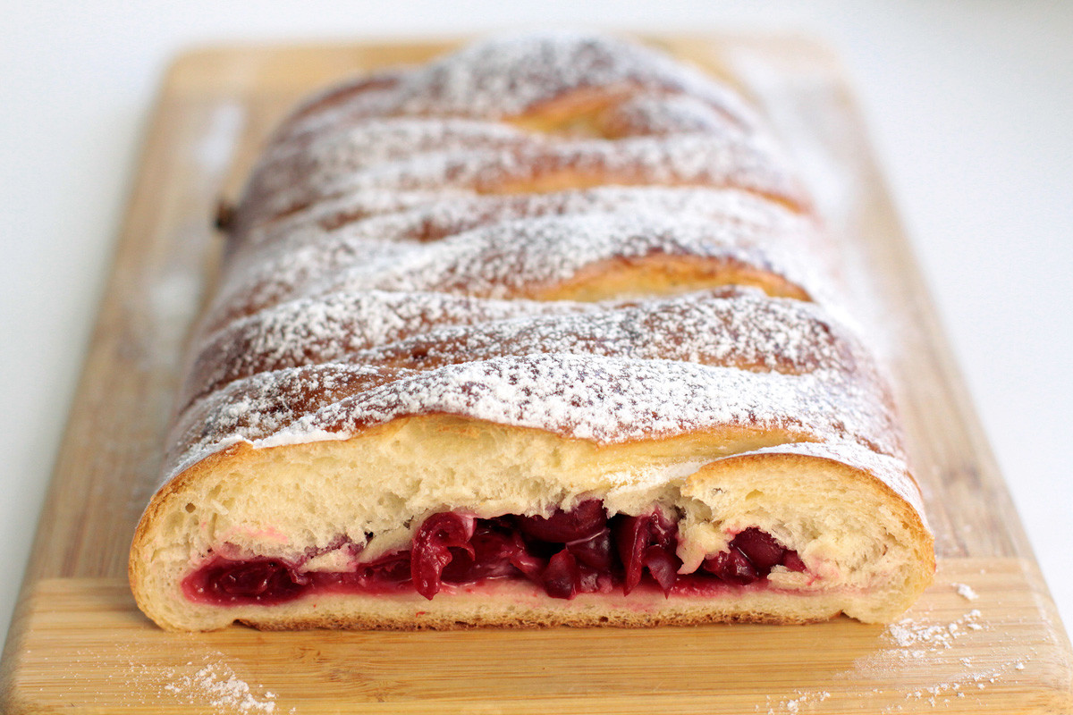 Dive into cherry season with this Russian sweet-braided bread - Russia ...