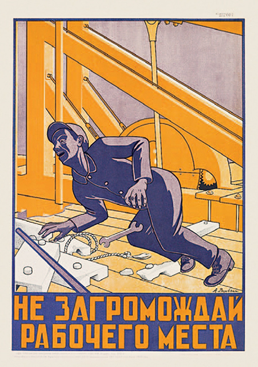 Why Soviet work safety posters resembled horror movies - Russia Beyond