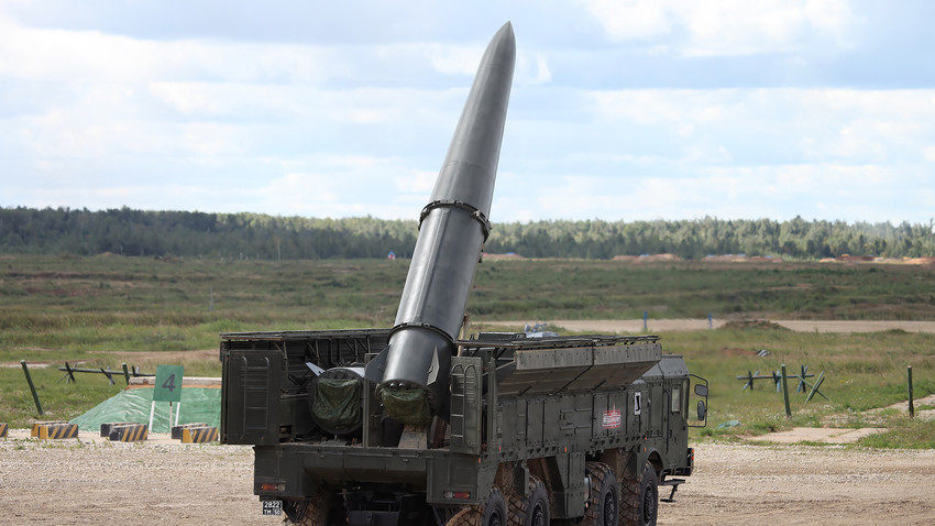 Así elimina a un enemigo simulado un misil del complejo Iskander (Vídeo ...