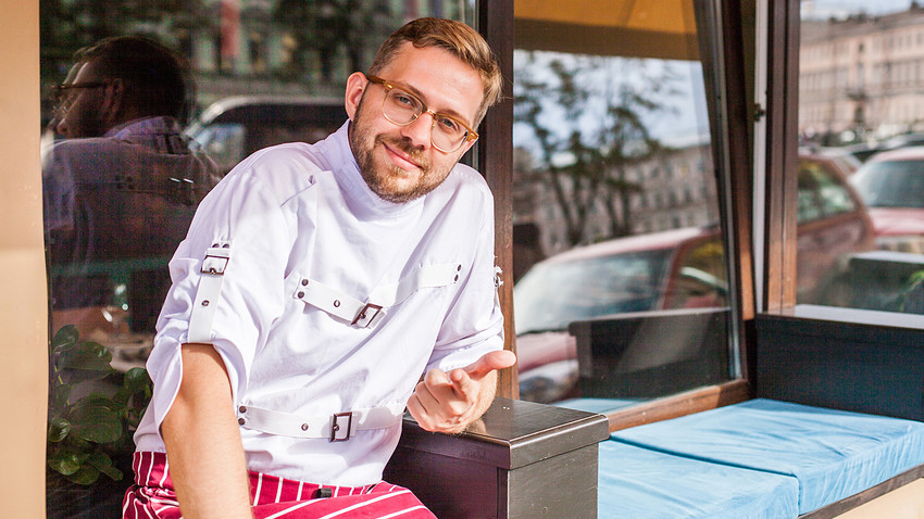 How Russian chefs interpret foreign cuisine: Italian polenta with ...