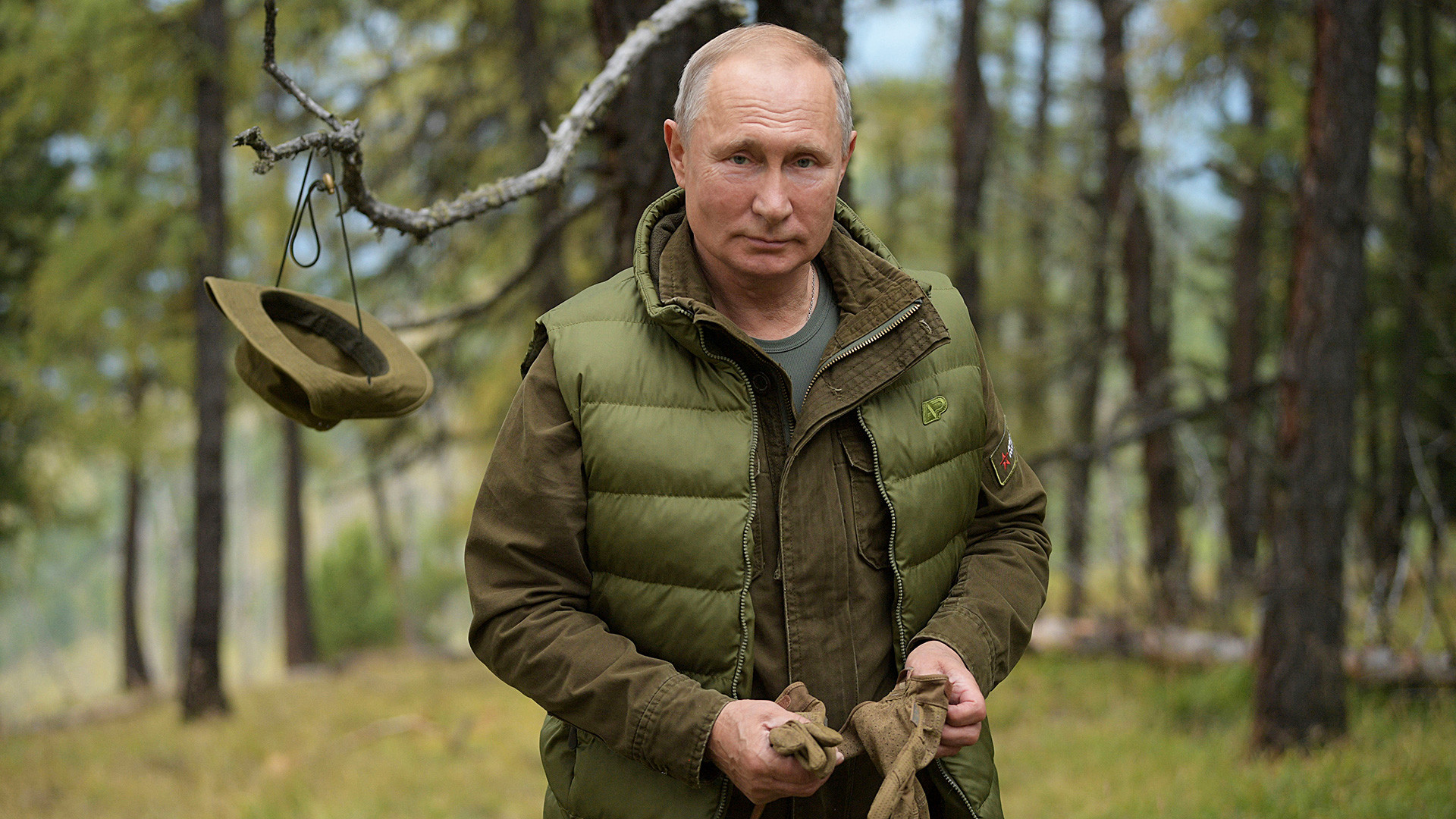 Vladímir Putin pasa el fin de semana en la taiga siberiana (Fotos ...