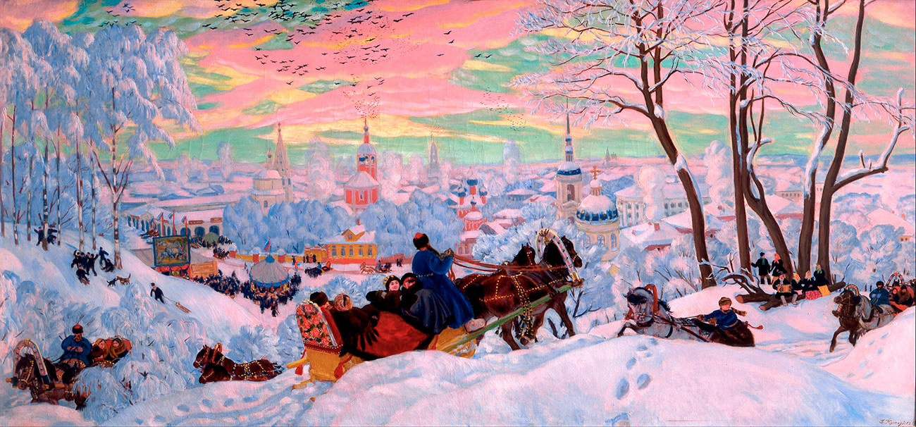 Winter in Russian paintings - Russia Beyond
