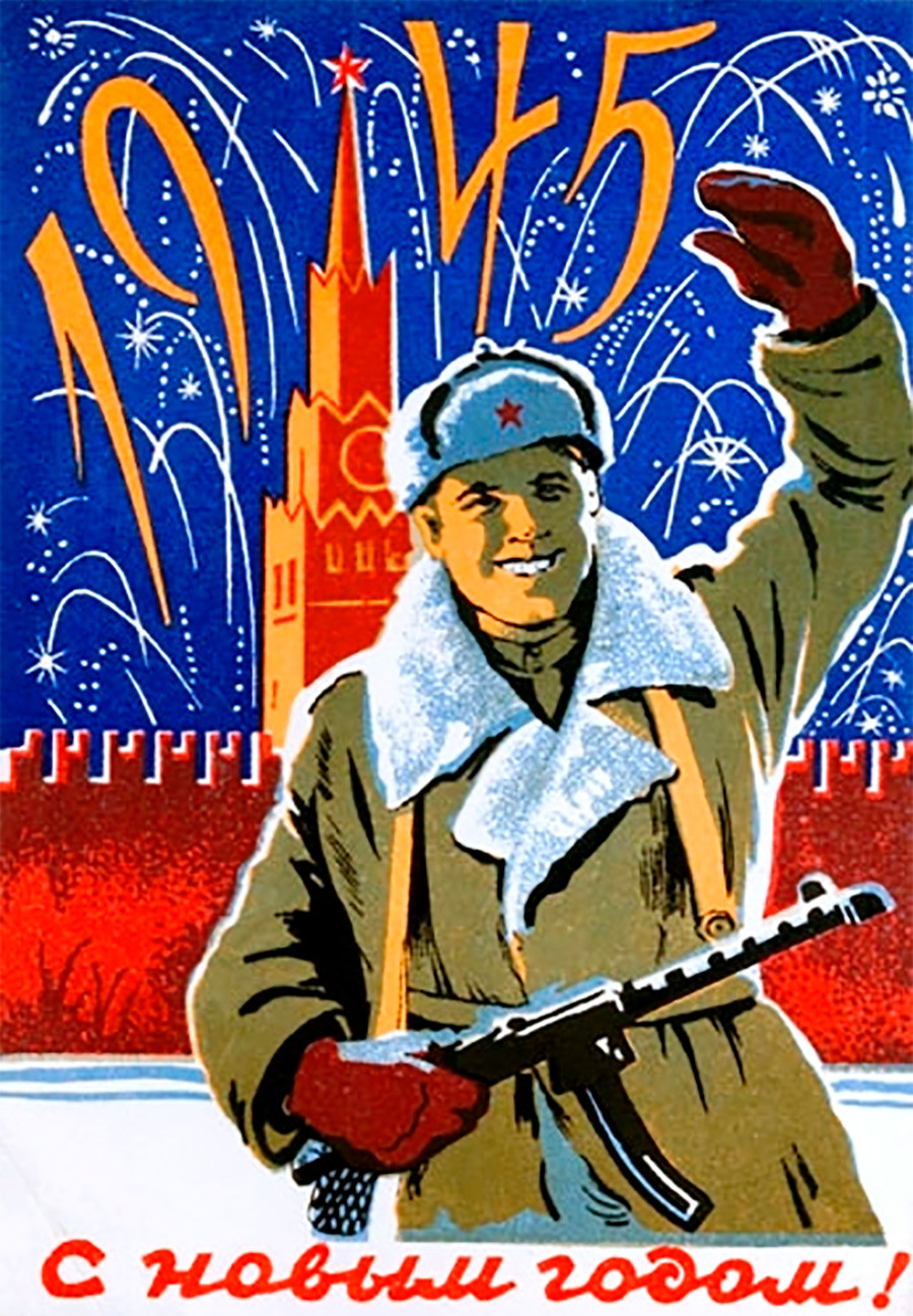 Penuh Optimisme: Poster-Poster Tahun Baru Soviet Selama Perang Dunia II ...