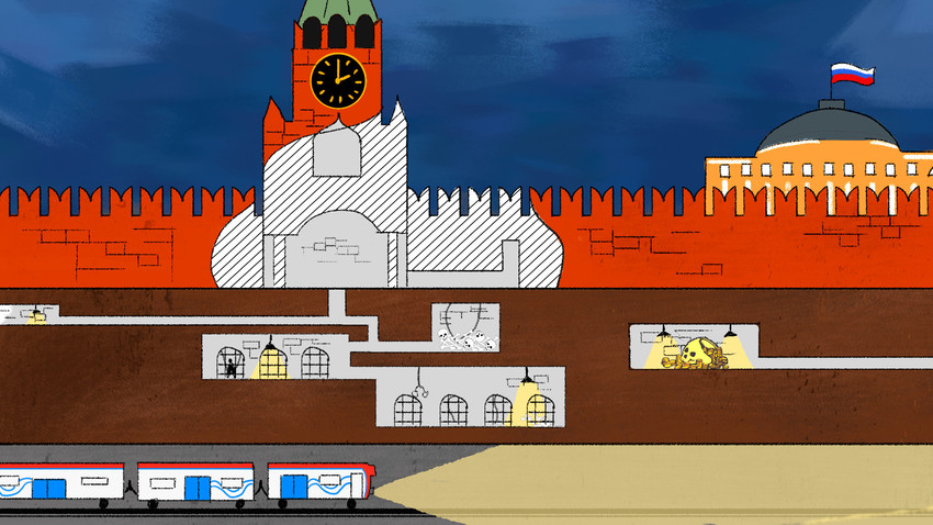 What is BENEATH the Kremlin? - Russia Beyond