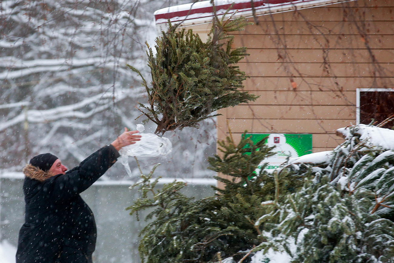 Pourquoi des Russes gardent-ils leur sapin de Noël jusqu’au printemps ...