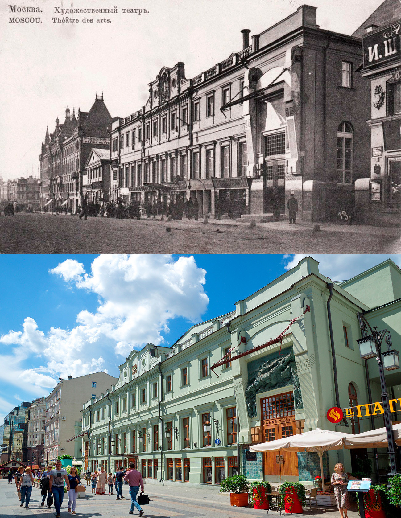 Before and after: What Moscow looked like a century ago, and now ...