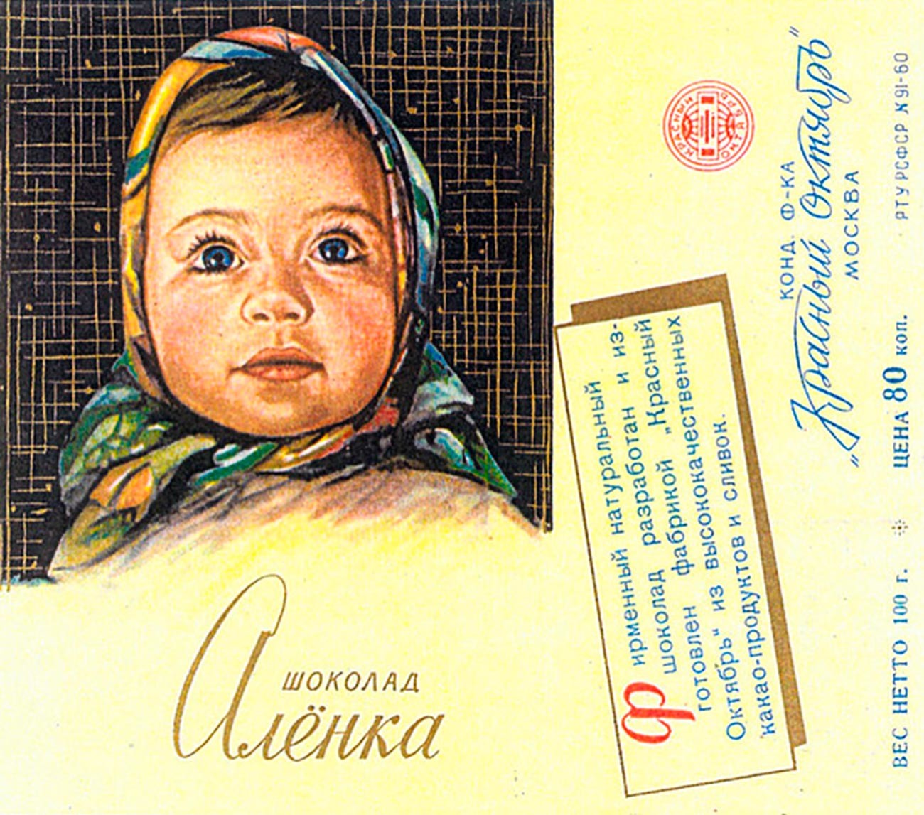 Das Gesicht der „Aljonka“-Schokolade: Wer ist das blauäugige Mädchen im ...