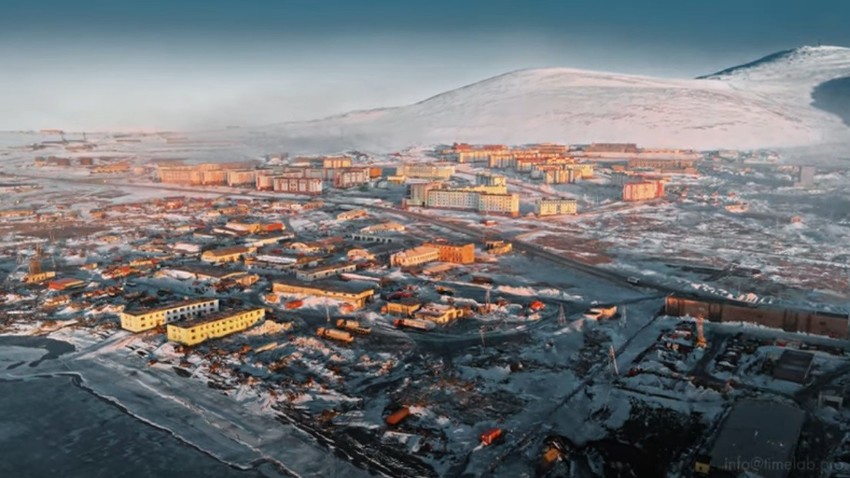Increíbles imágenes de Pevek, la ciudad más septentrional de Rusia ...
