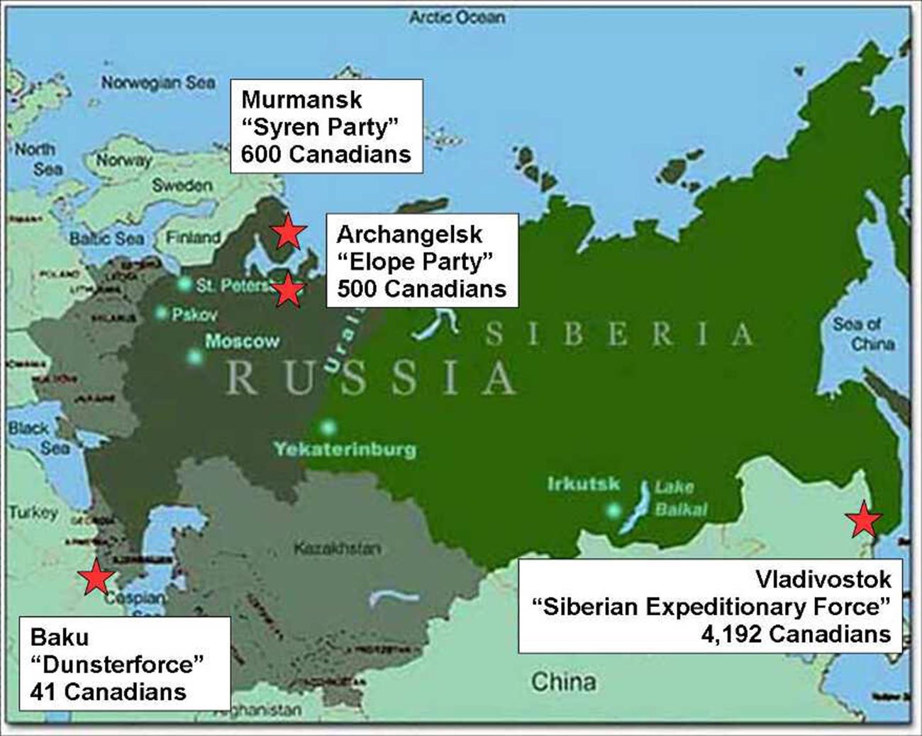 How the Canadian military ended up in Civil War-era Russia - Russia Beyond