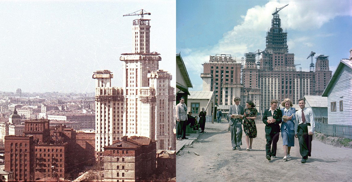 12 amazing photos from major construction sites in Russian and Soviet ...