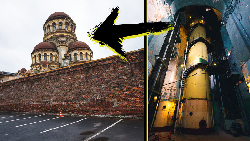 This cathedral was turned into a diving school with a MASSIVE diving ...