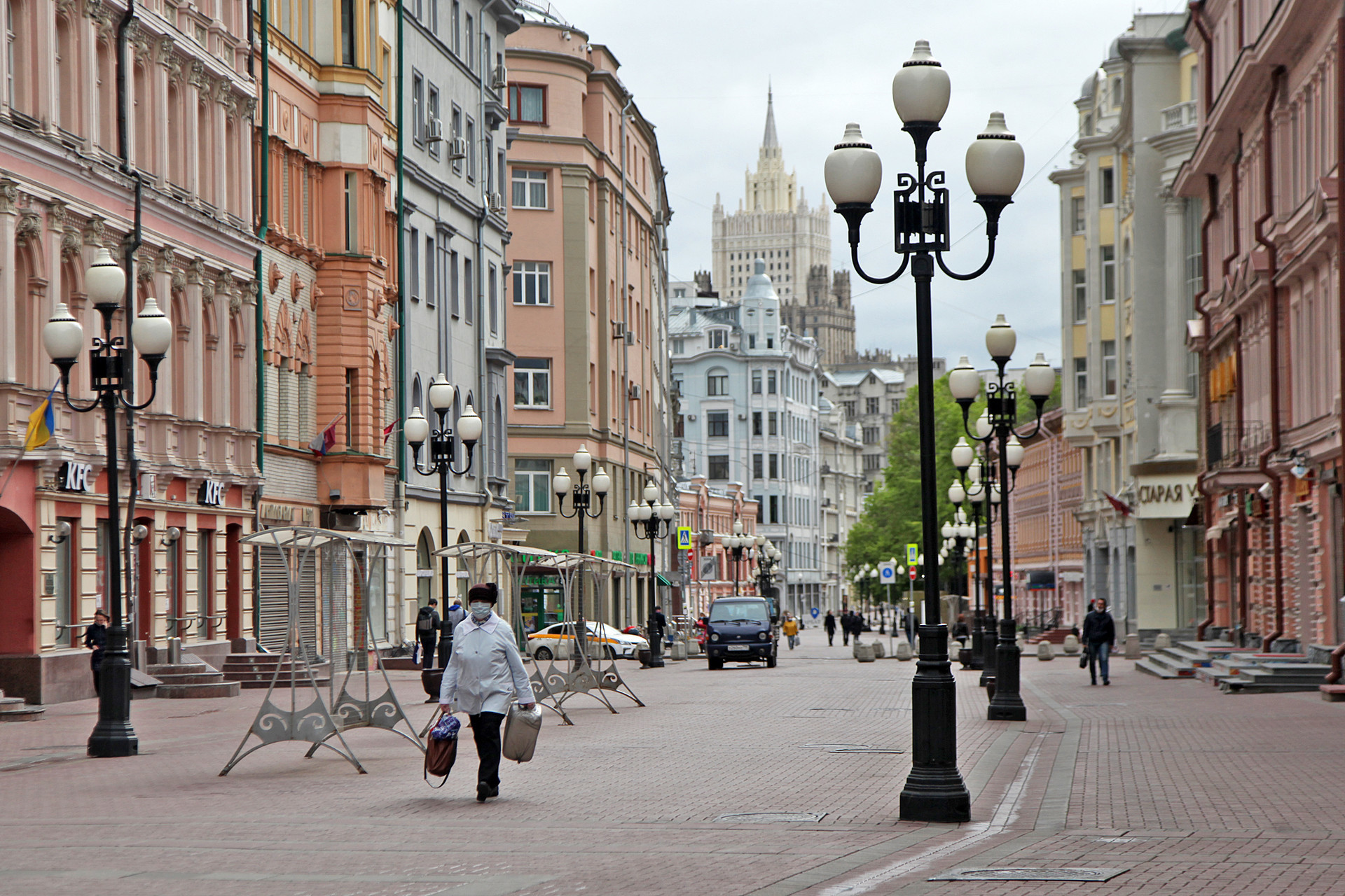 Fotos de Moscou durante quarentena são misto de elegância e tristeza ...