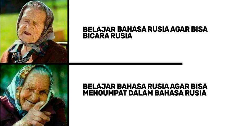 Meme-Meme Terlucu tentang Belajar Bahasa Rusia - Russia Beyond